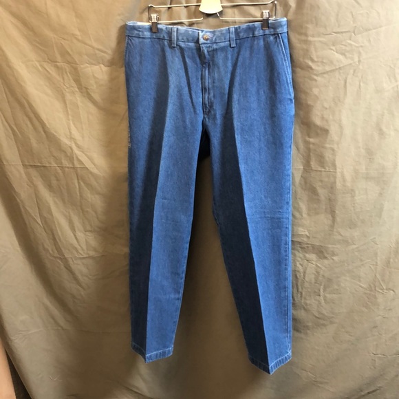 Haggar | Pants | Nwt Mens Haggar Work To Weekend Khaki Jeans 36x32 ...